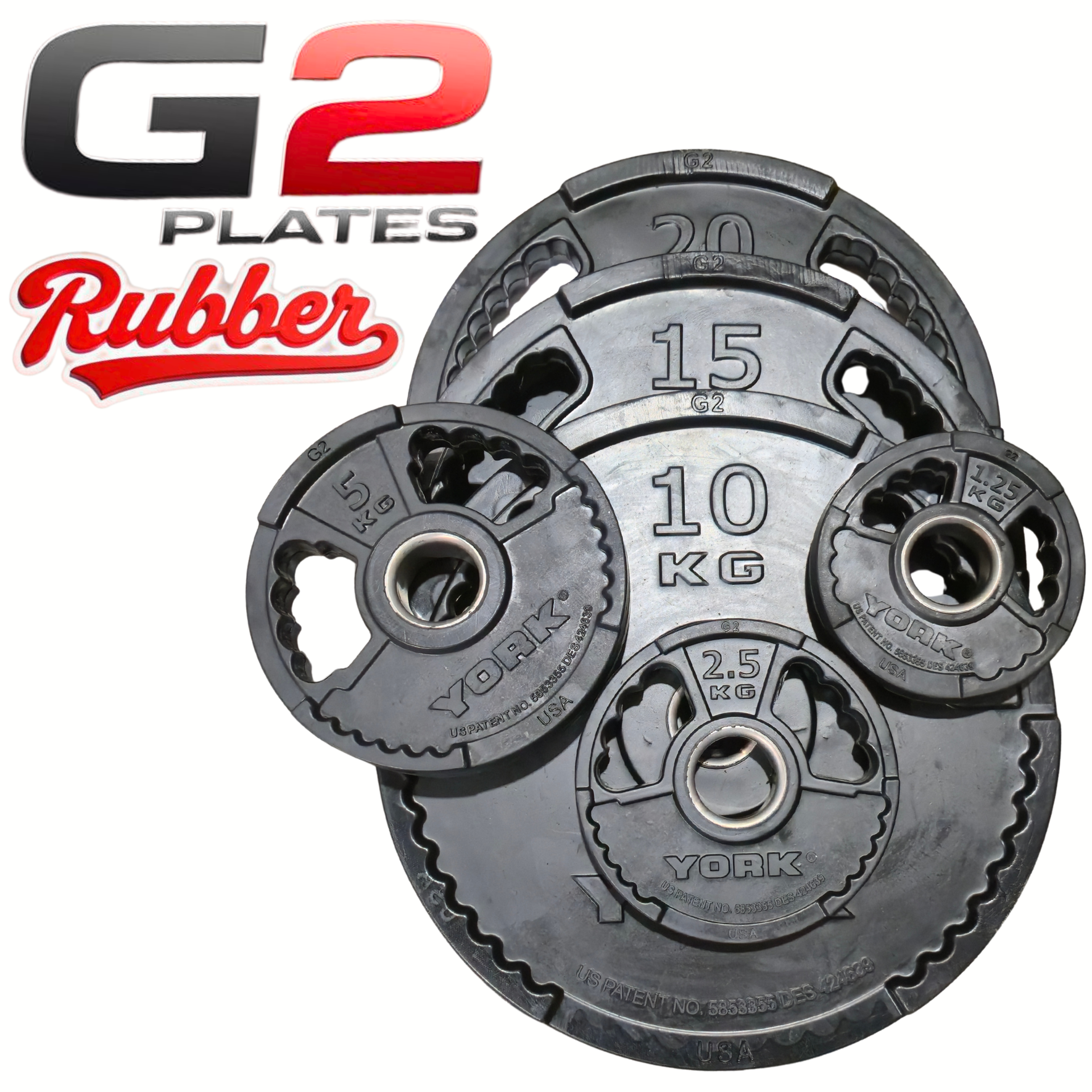 Olympic Weight Lifting Plates | Bumper Plates | York Fitness