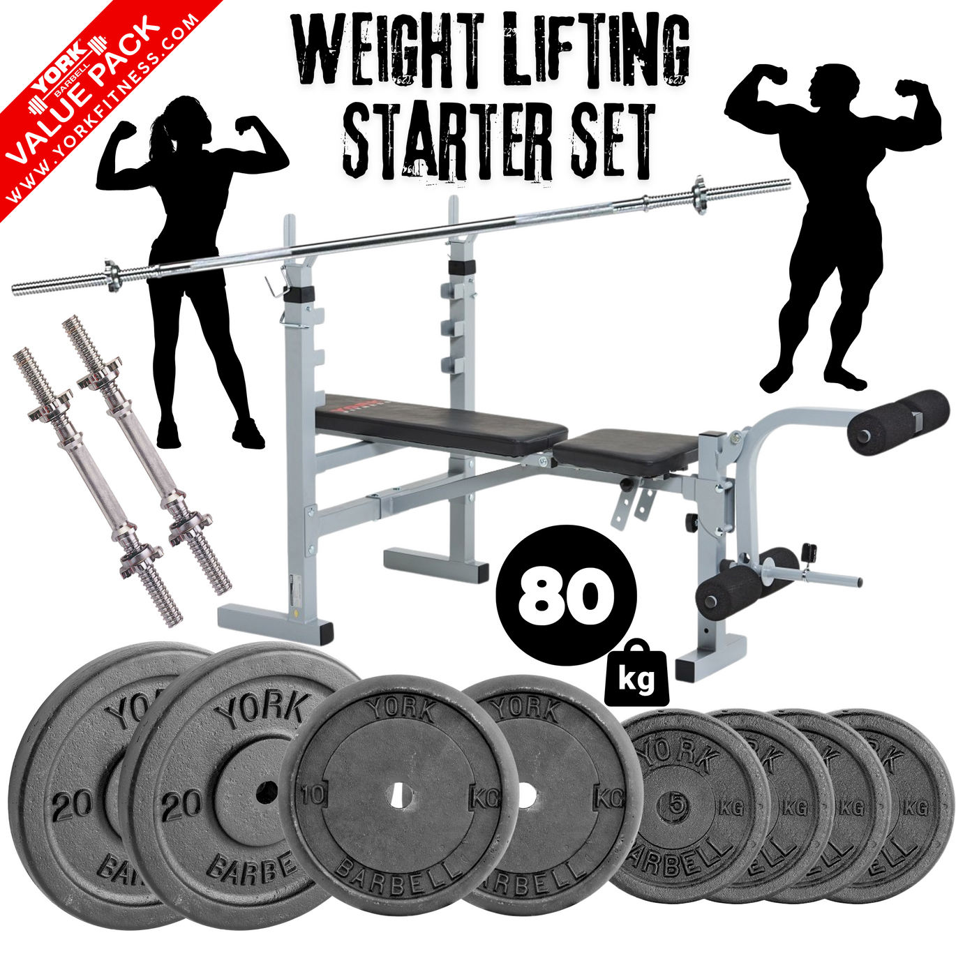 Weight Plate Sets | Dumbbells & Barbell Sets | York Fitness