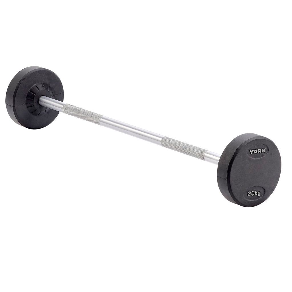 York Barbell Pro Style Fixed Weight Barbells & Packs | Commercial ...